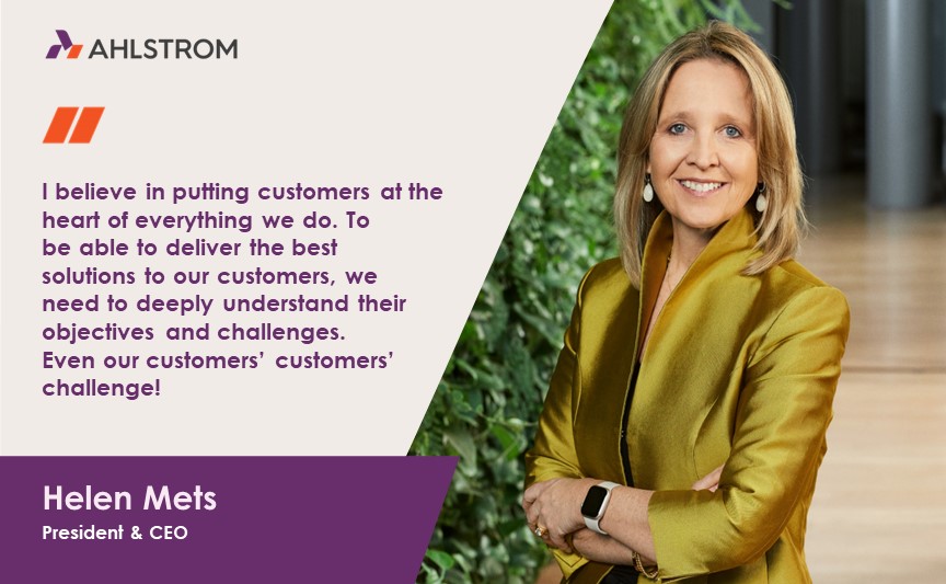 Ahlstrom - Introducing Ahlstrom's new CEO: Helen Mets