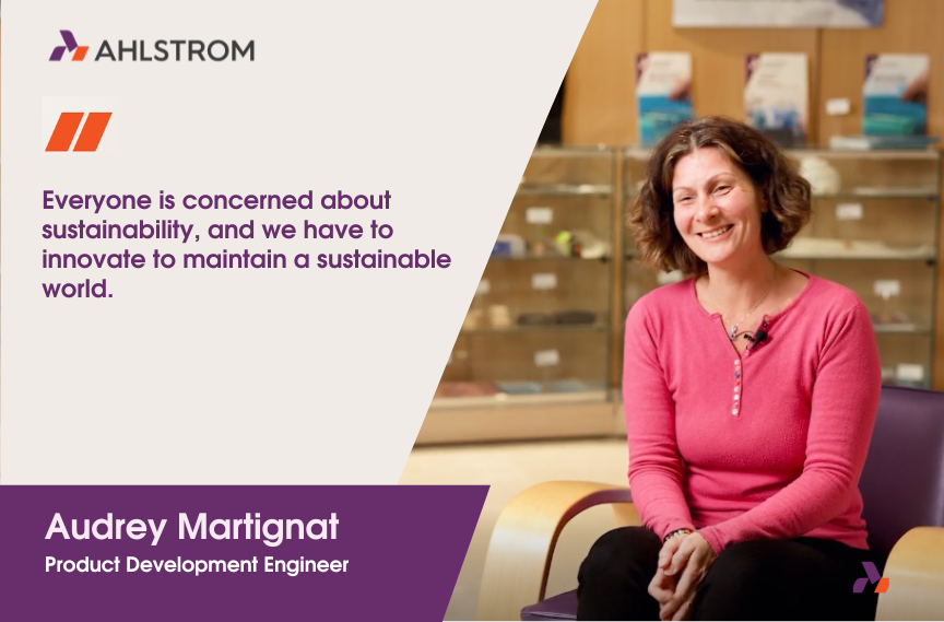 Ahlstrom - Innovators at Work: Meet Audrey Martignat